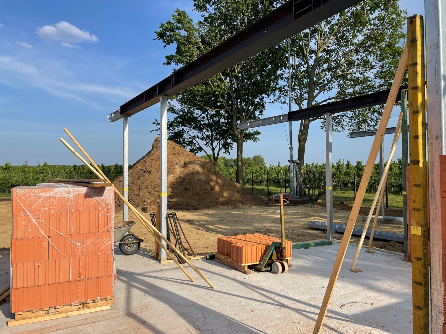 Staalconstructie nieuwbouw woning - Staalconstructies op Maat - Steelstone